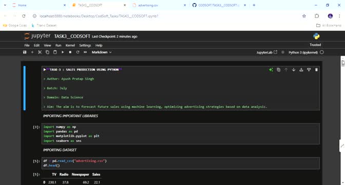 Ayush Pratap Singh on LinkedIn: #task_3 #codsoft #internship # ... Ayush Pratap Singh on LinkedIn: #task_3 #codsoft #internship # ...
