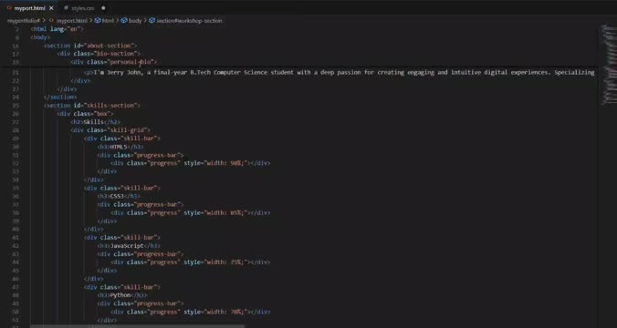 Jerry John on LinkedIn: #codsoft #webdevelopment Jerry John on LinkedIn: #codsoft #webdevelopment