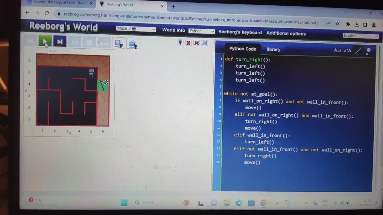 How I created Reeborg program with functions and loops | Brandon Rawson ... How I created Reeborg program with functions and loops | Brandon Rawson ...