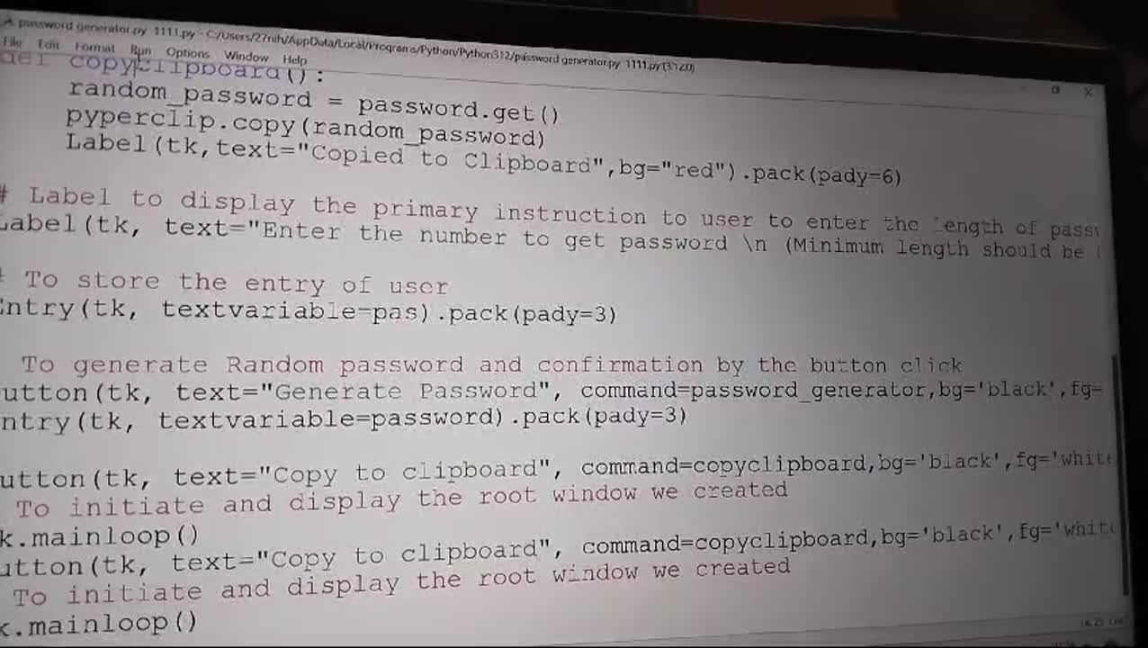 Niharika Sharma on LinkedIn: Password generator using python CodSoft Niharika Sharma on LinkedIn: Password generator using python CodSoft