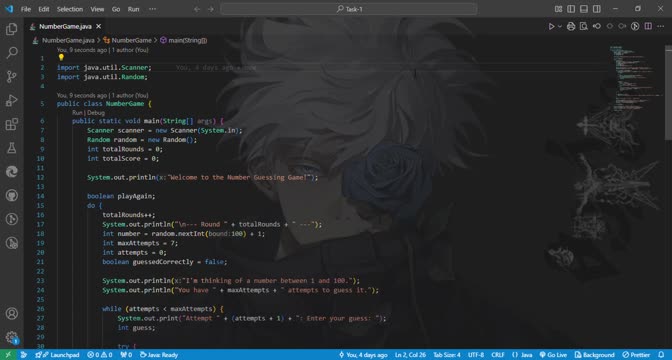 RITIK _ ANAND on LinkedIn: #connections #codsoft #codsoft #javaprogramming RITIK _ ANAND on LinkedIn: #connections #codsoft #codsoft #javaprogramming
