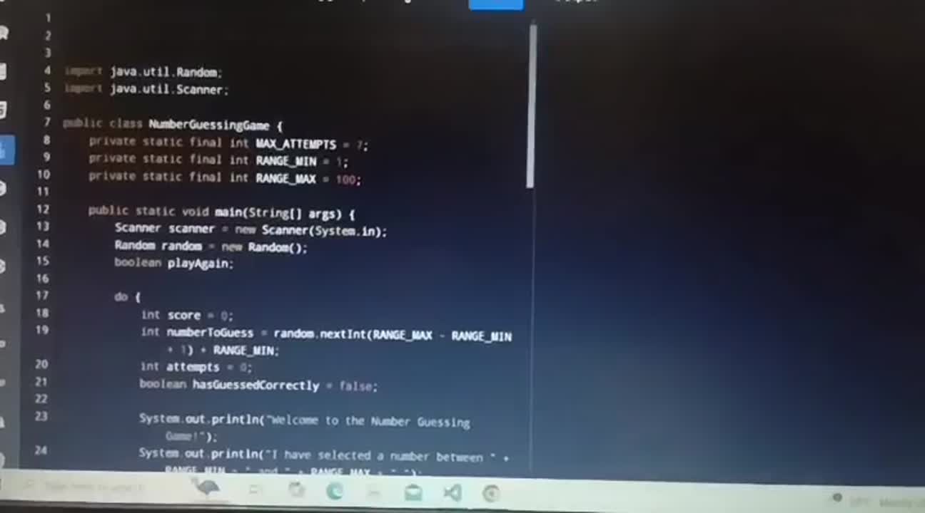 Likitha Chandarlapati on LinkedIn: #codsoft #java Likitha Chandarlapati on LinkedIn: #codsoft #java