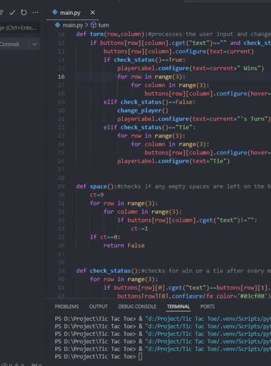 Working on a Tic Tac Toe game with Python | Mohammad Aarish posted on ... Working on a Tic Tac Toe game with Python | Mohammad Aarish posted on ...