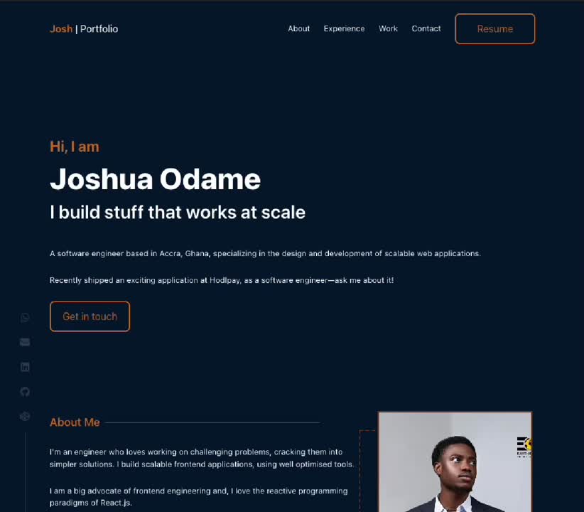Joshua Odame on LinkedIn: #webdevelopment #nextjs #frontenddeveloper # ... Joshua Odame on LinkedIn: #webdevelopment #nextjs #frontenddeveloper # ...