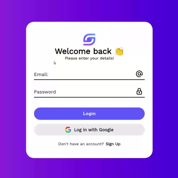 David Mráz on LinkedIn: Create this login form using HTML, CSS and ... David Mráz on LinkedIn: Create this login form using HTML, CSS and ...