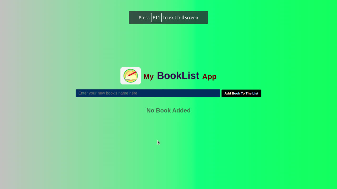 Nahid Hasan Limon on LinkedIn: Good looking booklist app using HTML ... Nahid Hasan Limon on LinkedIn: Good looking booklist app using HTML ...