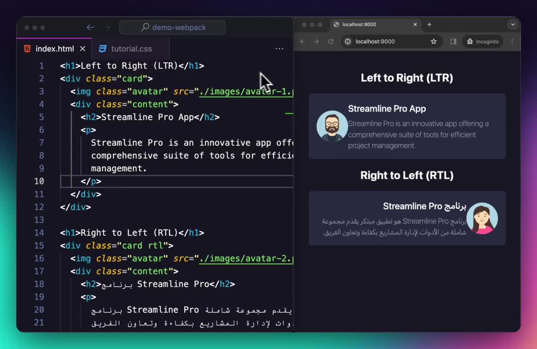 Arbaoui Mehdi on LinkedIn: CSS IS AWESOME #2 CSS Margin with RTL Elements Arbaoui Mehdi on LinkedIn: CSS IS AWESOME #2 CSS Margin with RTL Elements