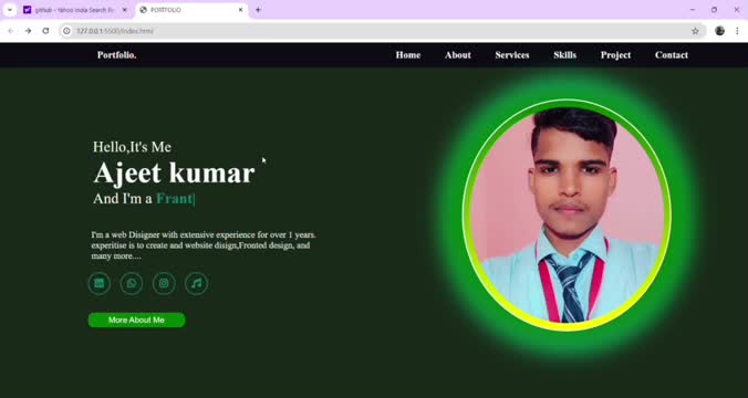 Ajeet Kumar on LinkedIn: #codealpha #code #html #css #portfolio Ajeet Kumar on LinkedIn: #codealpha #code #html #css #portfolio