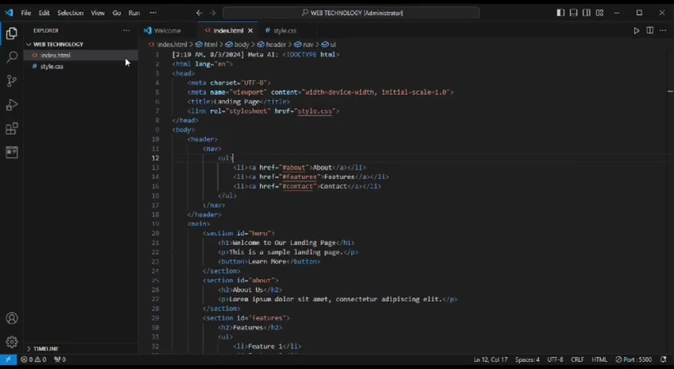 Kunal Gawade on LinkedIn: #codsoft #webdevlopment #intrenship Kunal Gawade on LinkedIn: #codsoft #webdevlopment #intrenship