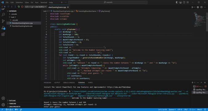 Completed Task 1 of InternPe project with C++ | Amit Kumar Gupta posted ... Completed Task 1 of InternPe project with C++ | Amit Kumar Gupta posted ...