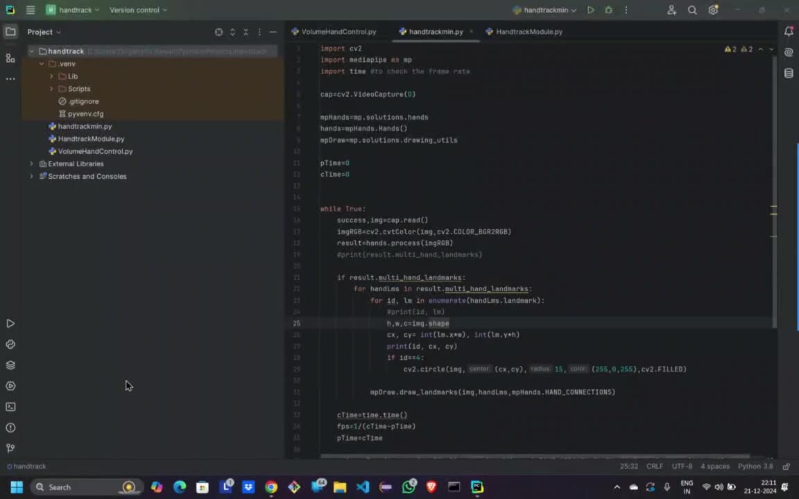 Priyanshu Ranjan on LinkedIn: #python #opencv #mediapipe #pycaw # ... Priyanshu Ranjan on LinkedIn: #python #opencv #mediapipe #pycaw # ...