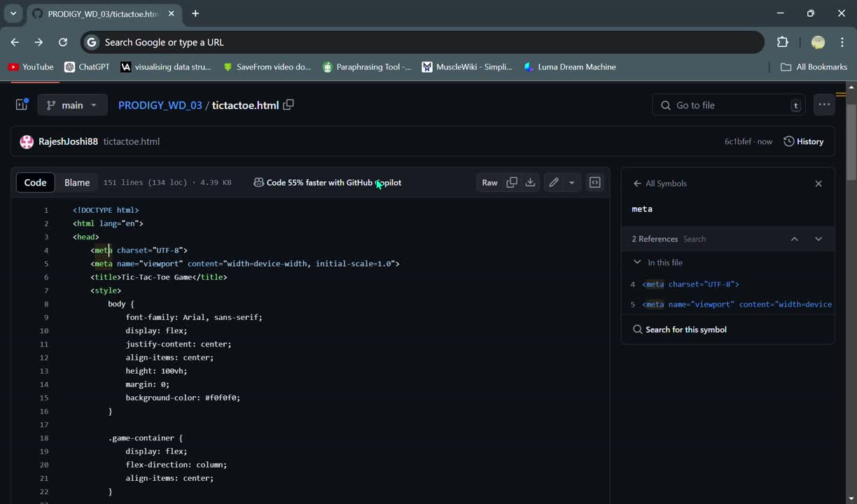 New project: Tic-Tac-Toe Web Application | Rajesh Joshi posted on the ... New project: Tic-Tac-Toe Web Application | Rajesh Joshi posted on the ...