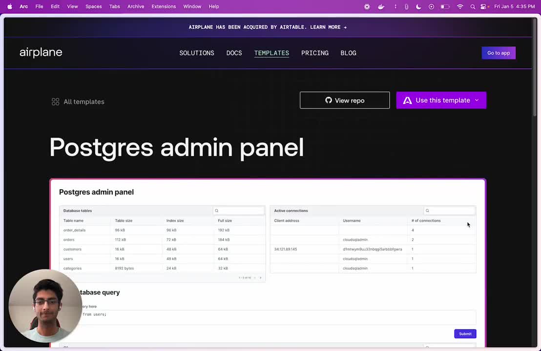 Jimmy E. Chan on LinkedIn: Build a Postgres Admin Panel in Dropbase ... Jimmy E. Chan on LinkedIn: Build a Postgres Admin Panel in Dropbase ...