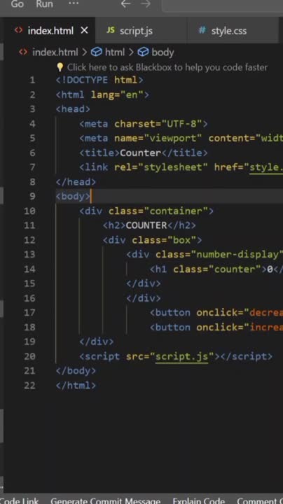 PAVITHRAA M S on LinkedIn: #html #css #javascript #counter #github # ... PAVITHRAA M S on LinkedIn: #html #css #javascript #counter #github # ...