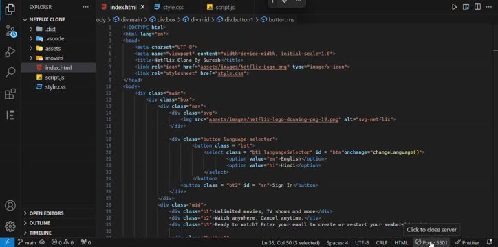 Suresh Chelani on LinkedIn: #netflixclone #javascript #webdevelopment # ... Suresh Chelani on LinkedIn: #netflixclone #javascript #webdevelopment # ...