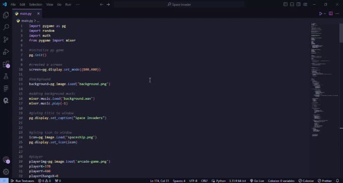 Sanskar Omer on LinkedIn: #python #pygame #gamedev #spaceinvaders # ... Sanskar Omer on LinkedIn: #python #pygame #gamedev #spaceinvaders # ...