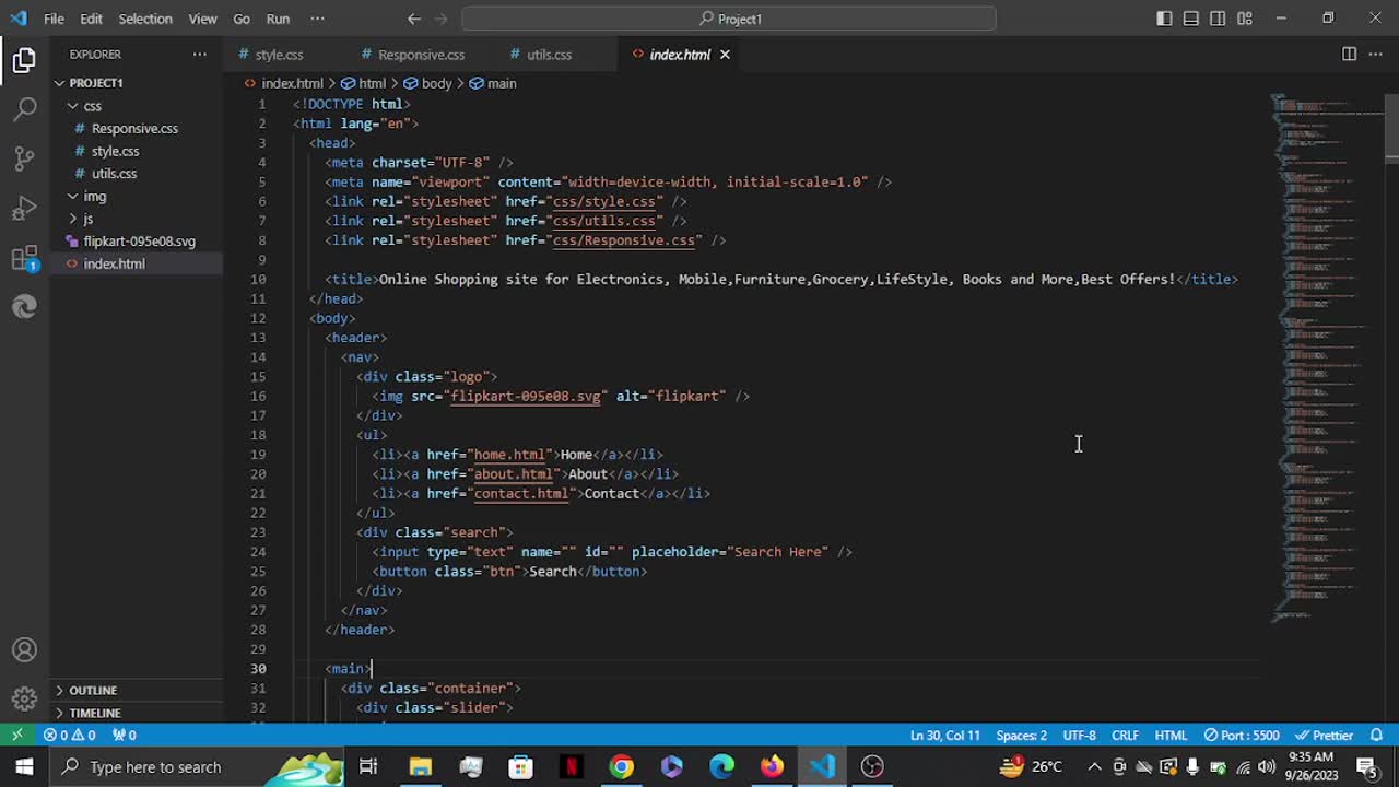Uzair Arif on LinkedIn: #webdevelopment #html #css #flipkartclone # ... Uzair Arif on LinkedIn: #webdevelopment #html #css #flipkartclone # ...