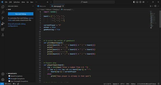 Sruthi Kishore on LinkedIn: #learningeveryday #python #gamedevelopment ... Sruthi Kishore on LinkedIn: #learningeveryday #python #gamedevelopment ...