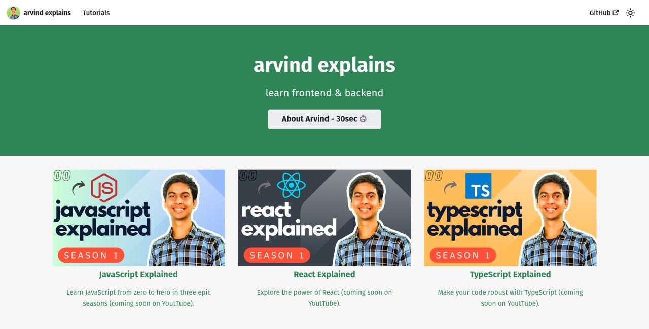 Arvind Pandit Prajapati on LinkedIn: Built my own website for sharing ... Arvind Pandit Prajapati on LinkedIn: Built my own website for sharing ...