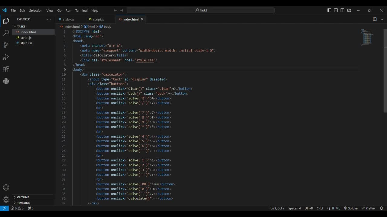 How I built a calculator with CodSoft | Abinaya V posted on the topic ... How I built a calculator with CodSoft | Abinaya V posted on the topic ...