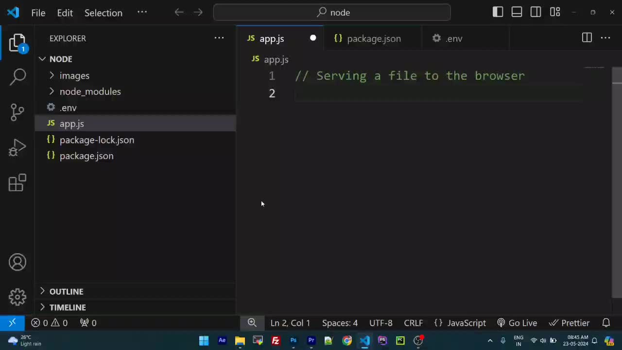 How node js can serve files to the browser | Freshtutorz Malayalam ... How node js can serve files to the browser | Freshtutorz Malayalam ...
