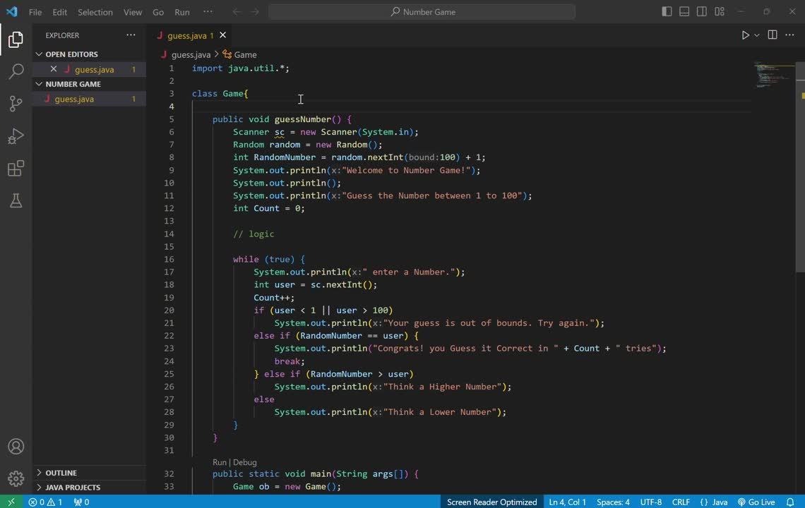 Ankit Yadav on LinkedIn: #connections #internship #java #codsoft # ... Ankit Yadav on LinkedIn: #connections #internship #java #codsoft # ...