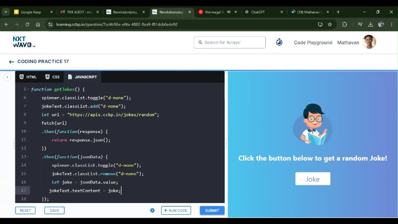 Mathavan Somasundaram on LinkedIn: #day24 #30daysofcode #javascript # ... Mathavan Somasundaram on LinkedIn: #day24 #30daysofcode #javascript # ...
