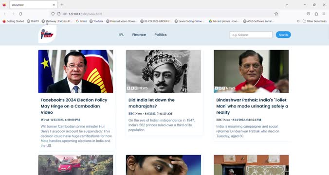 Gunjan Lathwal on LinkedIn: #newswebsite #html #css #javascript #apis # ... Gunjan Lathwal on LinkedIn: #newswebsite #html #css #javascript #apis # ...