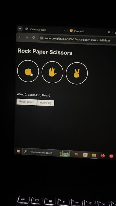 Robor Godwin Esiolee on LinkedIn: Rock paper scissors using HTML, CSS ... Robor Godwin Esiolee on LinkedIn: Rock paper scissors using HTML, CSS ...