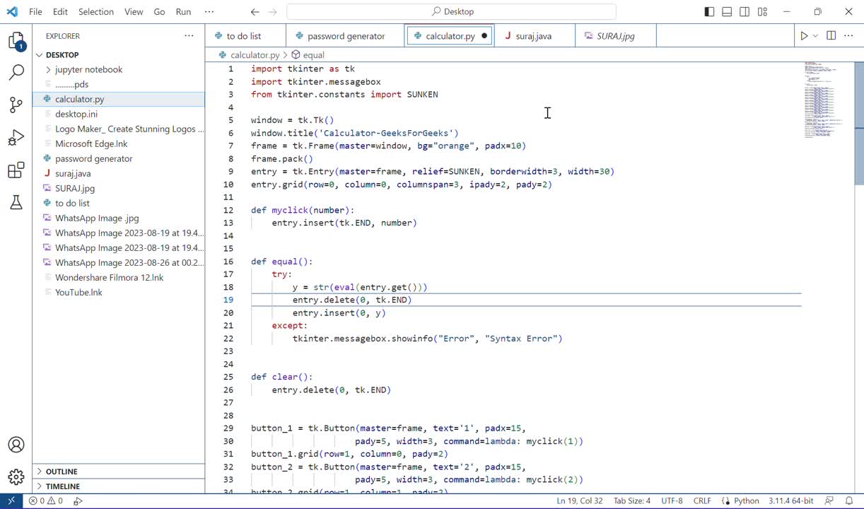 Suraj Kumar on LinkedIn: #codesoft #pythonprogramming #internship #task1 Suraj Kumar on LinkedIn: #codesoft #pythonprogramming #internship #task1