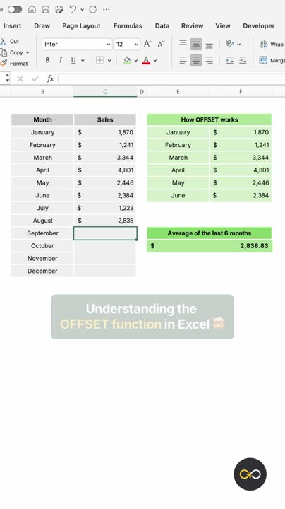 How to Use OFFSET for Dynamic Calculations in Excel 🤯 | Learn Microsoft ... How to Use OFFSET for Dynamic Calculations in Excel 🤯 | Learn Microsoft ...