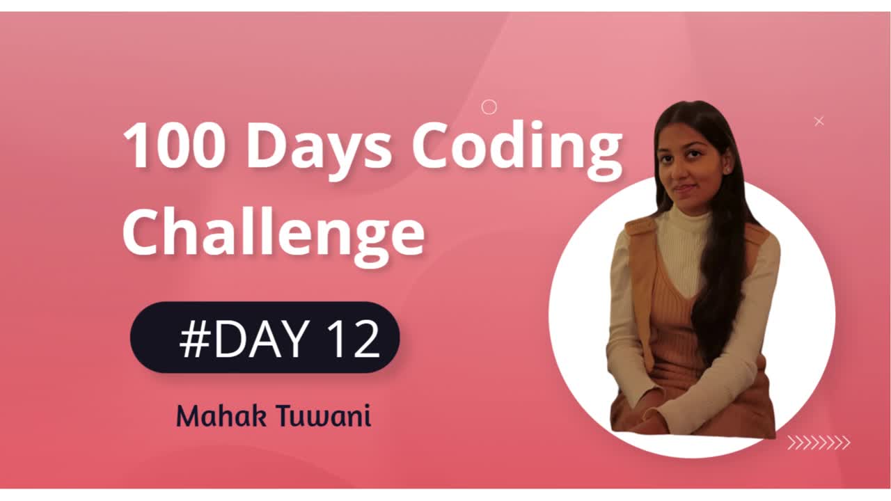 Mahak Tuwani on LinkedIn: #100daysofcode #uidesign #uiux # ... Mahak Tuwani on LinkedIn: #100daysofcode #uidesign #uiux # ...