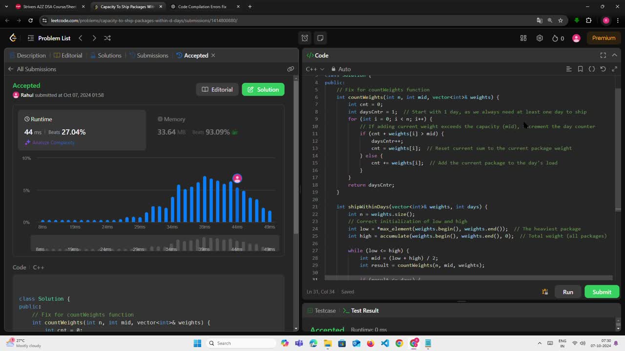 Rahul B on LinkedIn: #leetcode #problemsolving #codingjourney #hardwork ... Rahul B on LinkedIn: #leetcode #problemsolving #codingjourney #hardwork ...