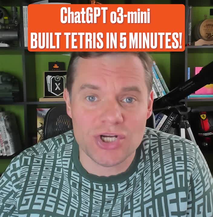 Develop your own Tetris in 5 minutes with ChatGPT o3-mini. NO coding is ... Develop your own Tetris in 5 minutes with ChatGPT o3-mini. NO coding is ...