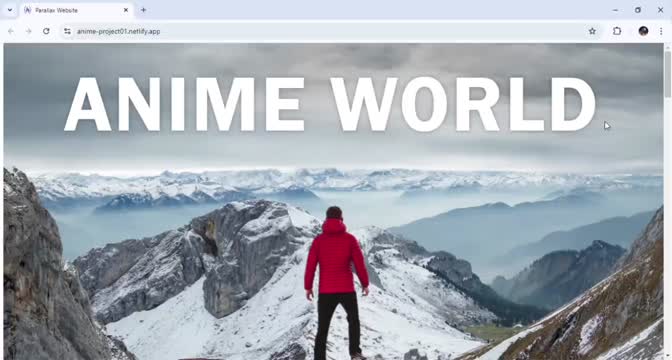 RITIK _ ANAND on LinkedIn: #anime #html #css #parallax RITIK _ ANAND on LinkedIn: #anime #html #css #parallax