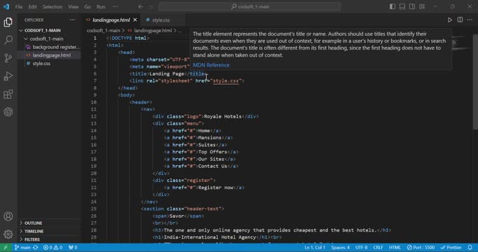 Gaurav kumar on LinkedIn: #level1 #task1 #codsoft #html #css # ... Gaurav kumar on LinkedIn: #level1 #task1 #codsoft #html #css # ...