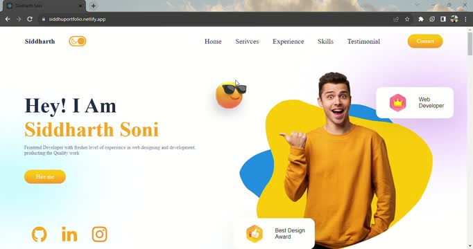 Siddharth Soni on LinkedIn: #html5 #css #javascript #reactjs #uiux Siddharth Soni on LinkedIn: #html5 #css #javascript #reactjs #uiux