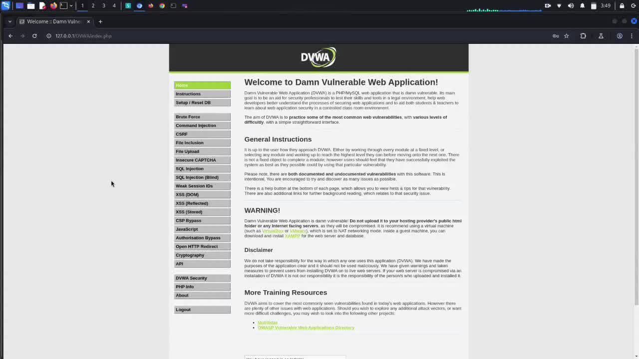#cybersecurity #dvwa #websecurity #learningbydoing #ethicalhacking ... #cybersecurity #dvwa #websecurity #learningbydoing #ethicalhacking ...