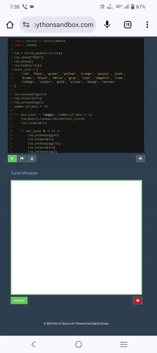 Arjun Karnan on LinkedIn: simple turtle project🔥🔥 Arjun Karnan on LinkedIn: simple turtle project🔥🔥