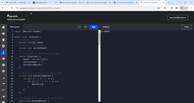Coding challenge: Tic Tac Toe game logic | Manasa V B posted on the ... Coding challenge: Tic Tac Toe game logic | Manasa V B posted on the ...