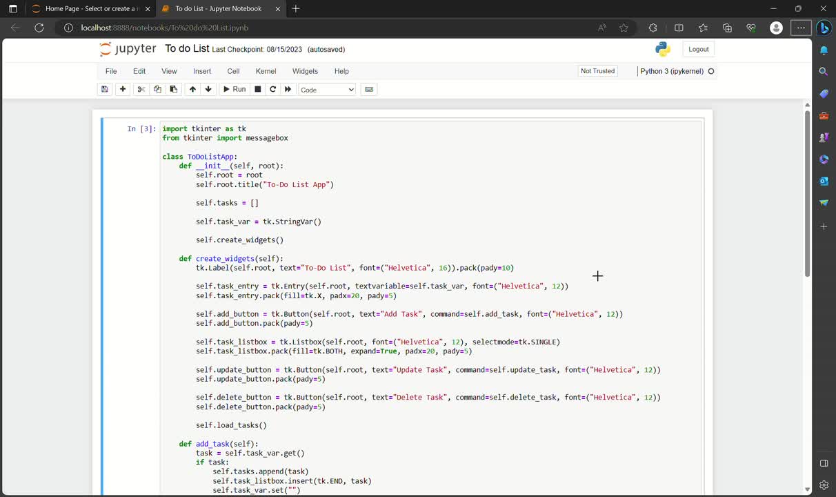 Yash Kumar on LinkedIn: #pythoninternship #codsoft #todolist # ... Yash Kumar on LinkedIn: #pythoninternship #codsoft #todolist # ...