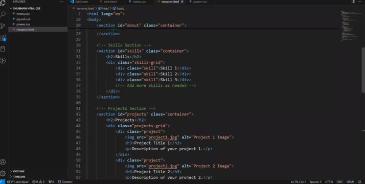 Shubham Piyush on LinkedIn: #html #css #internship #codsoft #portfolio ... Shubham Piyush on LinkedIn: #html #css #internship #codsoft #portfolio ...