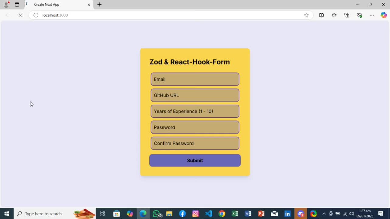 Shahid Ali on LinkedIn: #reactjs #reacthookform #zodvalidation # ... Shahid Ali on LinkedIn: #reactjs #reacthookform #zodvalidation # ...