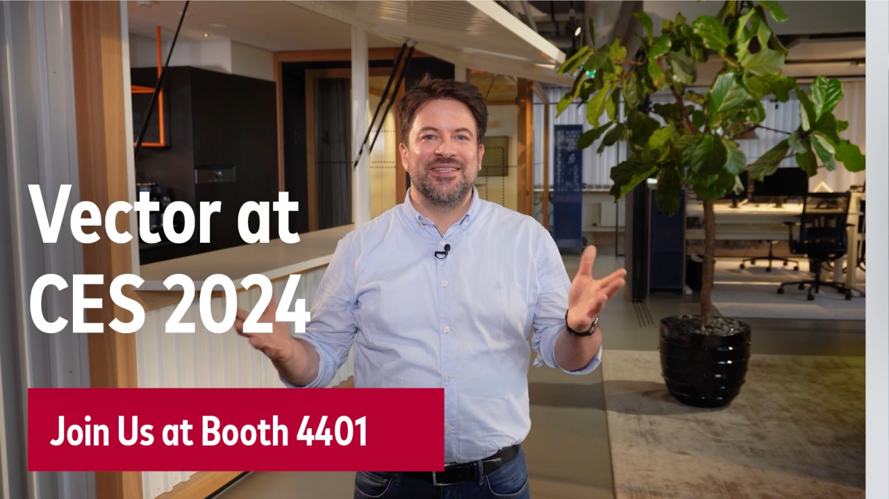 VECTOR Informatik on LinkedIn: Visit Vector at CES 2024 VECTOR Informatik on LinkedIn: Visit Vector at CES 2024