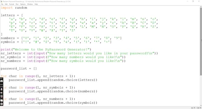 Priyanka Dudam on LinkedIn: #python #technohacks #internship Priyanka Dudam on LinkedIn: #python #technohacks #internship