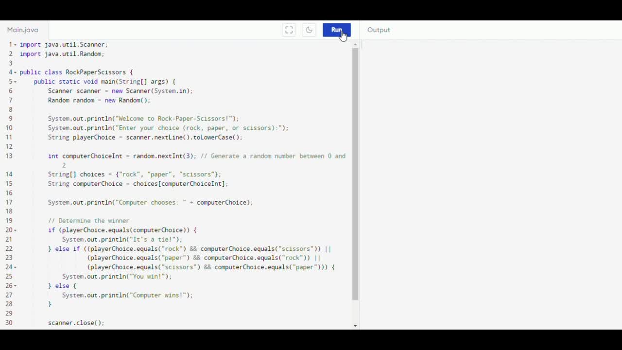 Anwesha Bajpayee on LinkedIn: #java #programming #newtask #internpe Anwesha Bajpayee on LinkedIn: #java #programming #newtask #internpe