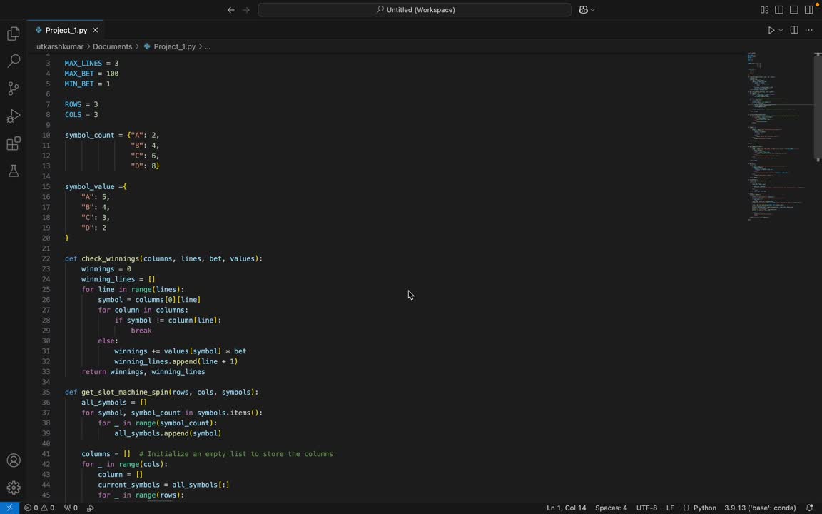 #python #programming #gamedev #slotmachine #codingproject #innovation ... #python #programming #gamedev #slotmachine #codingproject #innovation ...