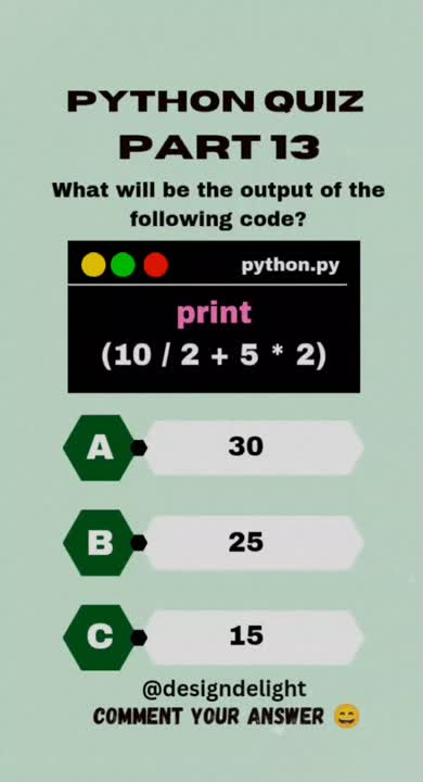 Test Your Python Knowledge|| Python Quiz Part 13 Comment Your Answer 😄 ... Test Your Python Knowledge|| Python Quiz Part 13 Comment Your Answer 😄 ...