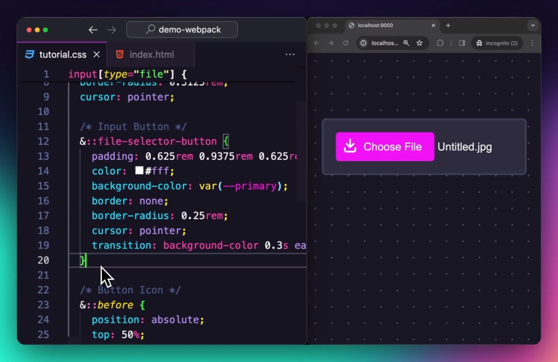 Arbaoui Mehdi on LinkedIn: CSS IS AWESOME #1 Customizing Native File Input Arbaoui Mehdi on LinkedIn: CSS IS AWESOME #1 Customizing Native File Input