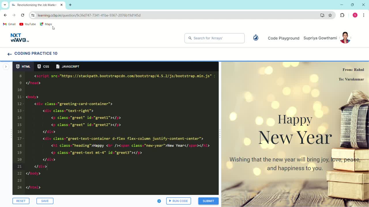 Supriya Gowthami Kundam on LinkedIn: #day #html #css #javascript # ... Supriya Gowthami Kundam on LinkedIn: #day #html #css #javascript # ...